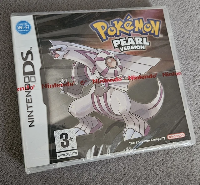 POKÉMON VERSIONE PERLA Nintendo DS Originale Nuovo e Striscia Rossa ...