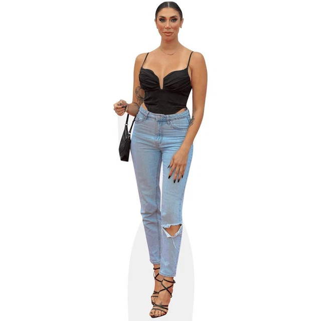 TAMARA JOY (BLUE Jeans) Silhouette en carton Grandeur Nature EUR 67,53 ...