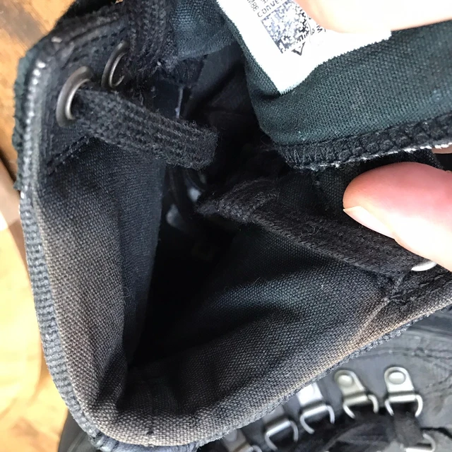 CONVERSE CHUCK TAYLOR All Star Street Hiker Sneaker M 5 W 6.5 Black ...