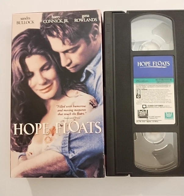 HOPE FLOATS - Sandra Bullock, Harry Connick Jr. (VHS, 1998) **Buy 2 Get ...