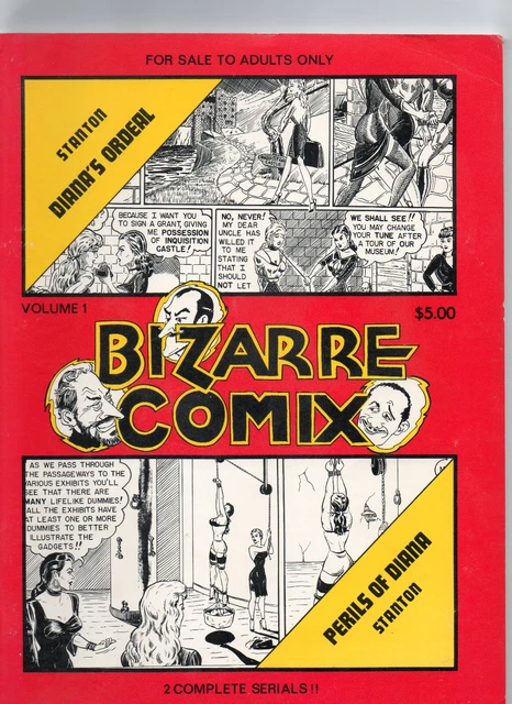 CURIOSA : BIZARRE COMIX volume 1 STANTON 1975 état neuf EUR 60,00 ...