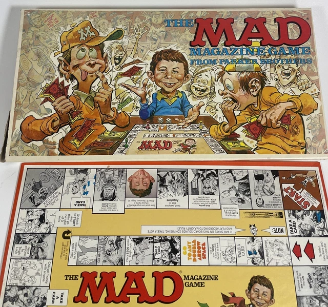 VINTAGE 1979 &THE MAD Magazine Board Game" by Parker Brothers $20.69 ...