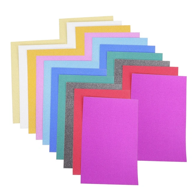 40 SHEETS COLOR Paper Craft Glitter Colorful Paperboard Cardstock $52. ...