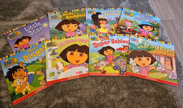 8 X DORA the Explorer Books Bundle Nick Jr Kids Stories Super Babies ...