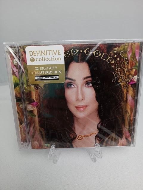 CHER GOLD DEFINITIVE 2CD Collection 32 Digitally Remastered Hits Sealed ...