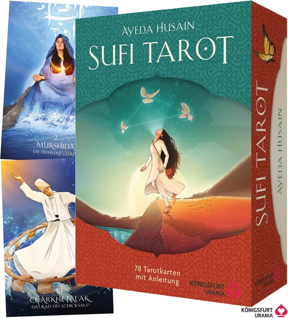 AYEDA HUSAIN SUFI-TAROT - Der Weg des Herzens: 78 Tarotkarten mit ...