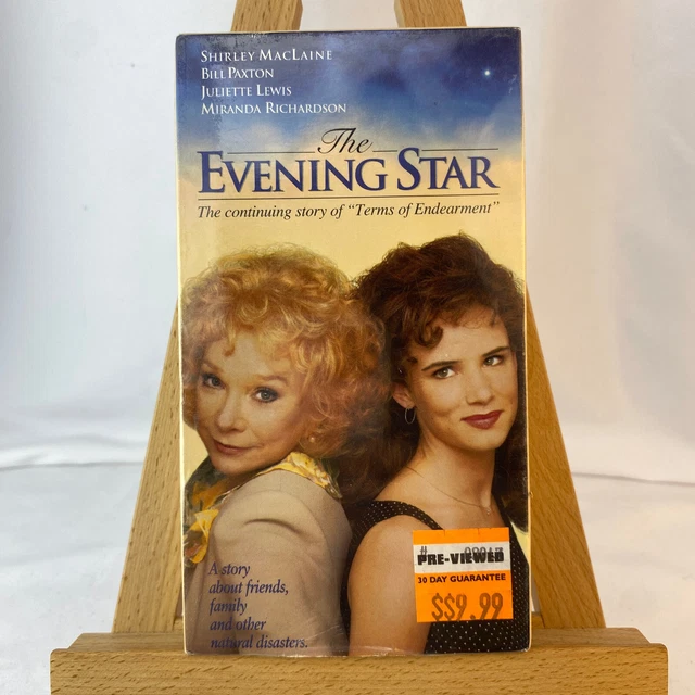 THE EVENING STAR (1997) VHS Video Starring Shirley MacLaine - Ex ...