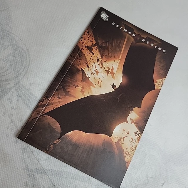 BATMAN BEGINS DVD Issue 1 Rare Mini Comic Promo Graphic Novel DC Comics ...