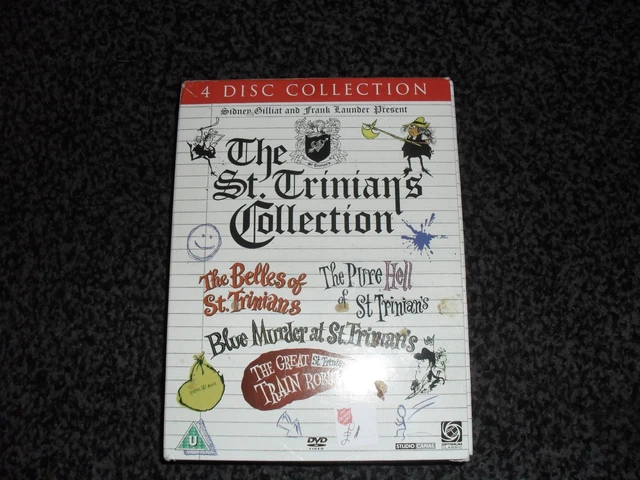 THE ST. TRINIANS COLLECTION 4 DISC BOX SET - UK REGION 2 DVD - 1950s ...