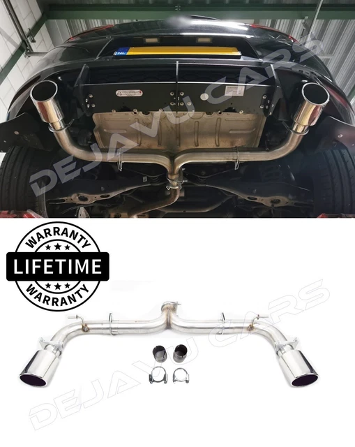 GTI LOOK PERFORMANCE Sport Exhaust System for VW MK7 Golf 7 GTI GTD GTE ...