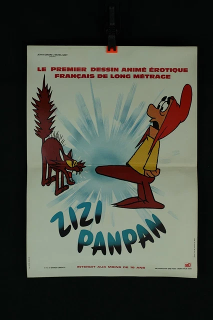 AFFICHE ORIGINALE ZIZI panpan - Giorgio Libratti - 40x55 - BE EUR 15,00 ...