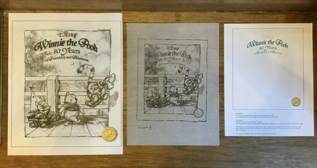 WINNIE THE POOH 80TH Storybook Cover Concept Art Carson Van Osten ...