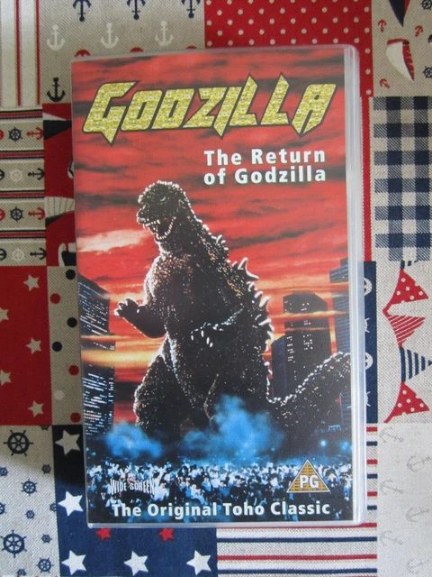 GODZILLA THE RETURN Of Godzilla 1984 Film 1998 Carlton Vhs Video Tape ...