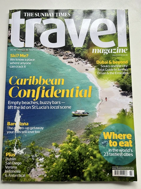 SUNDAY TIMES TRAVEL Magazine Dubai & Beyond March 2019 £2.30 - PicClick UK
