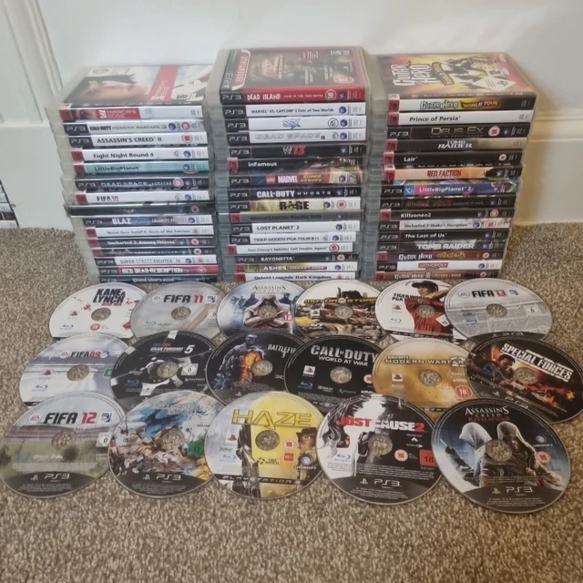 71X PS3 PLAYSTATION 3 Games Joblot Bundle Wholesale! Varied! GTA, COD ...