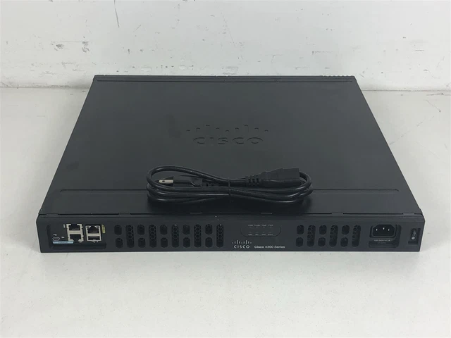 CISCO 4331 INTEGRATED Services Router (ISR4331/K9) $45.51 - PicClick