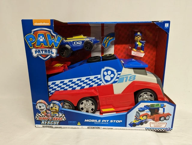 PAW PATROL, READY Race, Rescue Mobile Pit Stop Team Vehicle £27.49 ...
