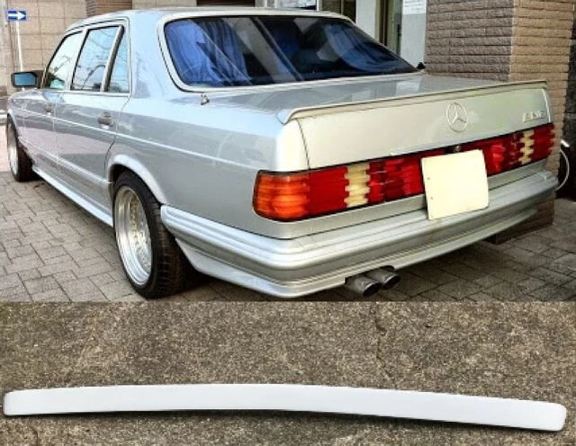 MERCEDES BENZ W126 Trunk spoiler AMG style £147.00 - PicClick UK