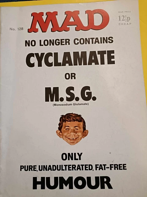VINTAGE MAD MAGAZINE 1970s UK Issue # 128 £5.50 - PicClick UK