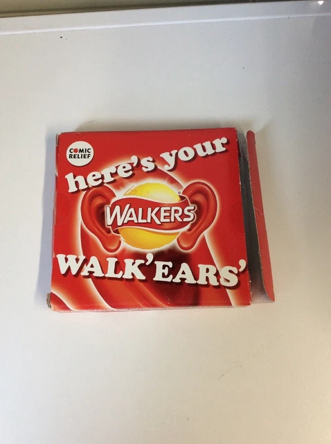 WALKERS COMIC RELIEF Big Ears Walk’ears’ Gary Lineker comedy ears £0.99 ...