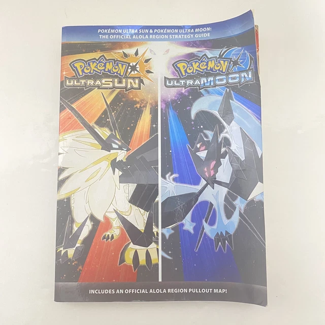 POKÉMON ULTRA SUN and Ultra Moon Official Alola Region Strategy Guide W ...