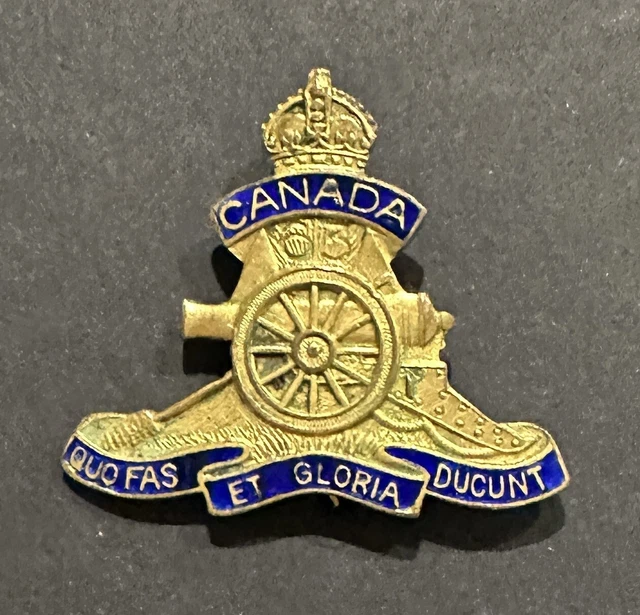 WW1 63RD BATTERY Canadian Field Artillery Sweetheart Pin $34.95 ...