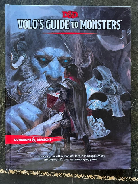 D&D 5E: VOLO'S Guide to Monsters DUNGEONS AND DRAGONS £19.44 - PicClick UK