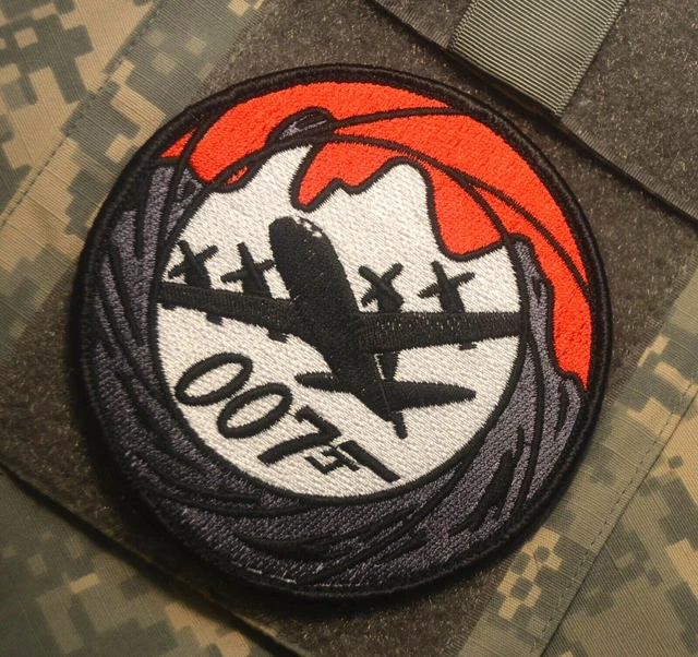US BLU NAVY P-3C Orion Marittimo Patrol Aerei Girocollo Membro Spalla ...