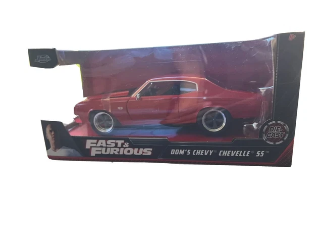 JADA TOYS FAST & Furious 1:24 1970 Dom's Chevy Chevelle SS Die-cast Car ...