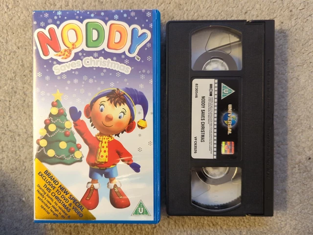 NODDY - NODDY Saves Christmas VHS Video Tape Cassette Vintage Childrens ...