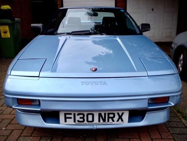 TOYOTA MR2 MK1 OEM Reproduction ‘TOYOTA’ Front Bumper Sticker In ...