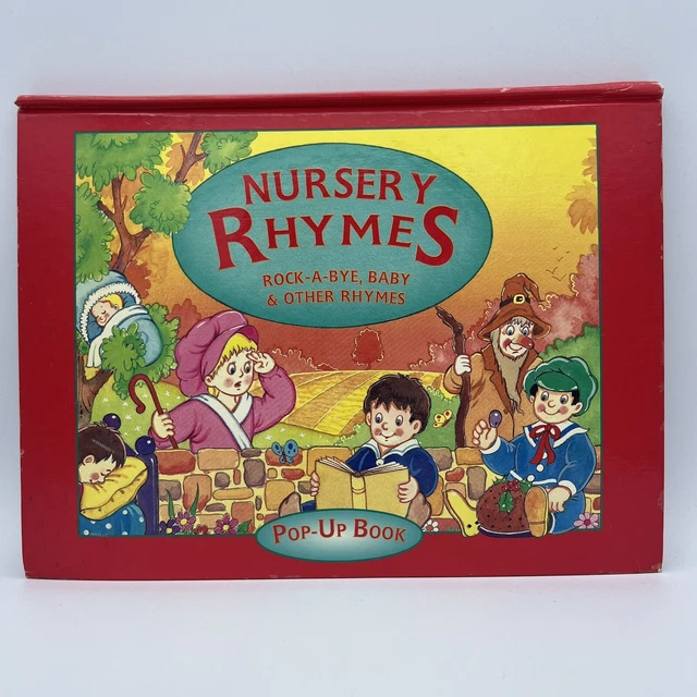 POP UP BOOK OF Nursery Rhymes Rock A Bye Baby And Other Rhymes 1999 pop-up-book-of-nursery-rhymes-rock-a-bye-baby-and-other-rhymes-1999