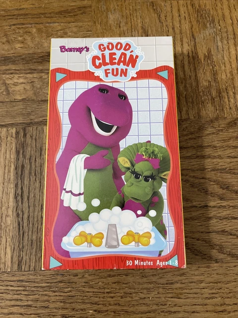 BARNEY GOOD CLEAN Fun VHS £51.85 - PicClick UK