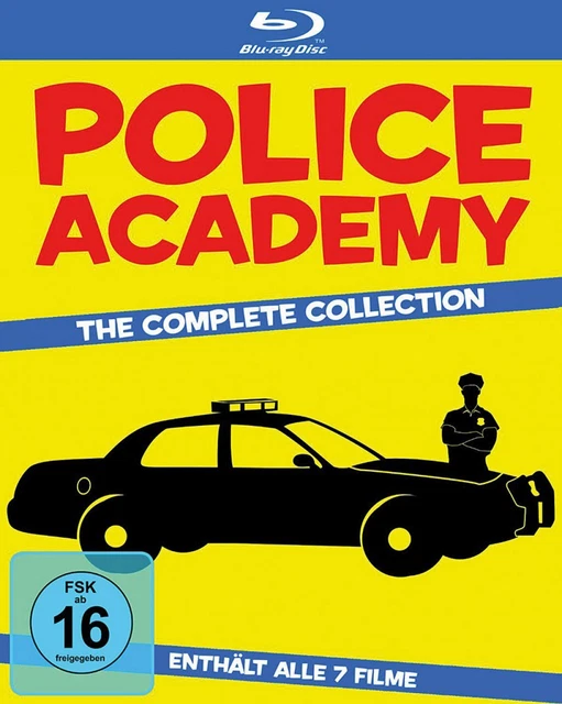 POLICE ACADEMY - The Complete Collection / Gesamtbox # 7-BLU-RAY-BOX ...
