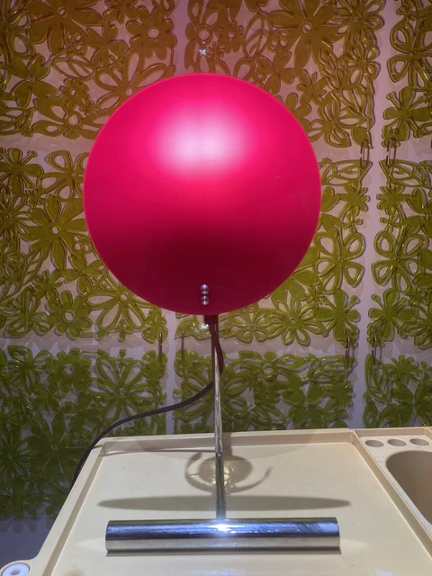 90S ORIGINAL HABITAT Space Age Atomic Desk Table Lamp Modernist Retro ...