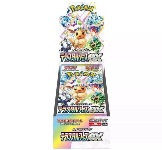 POKEMON TERASTAL FESTIVAL ex display Japanisch SV8a Japanese Neu Sealed EUR 109,99 - PicClick DE
