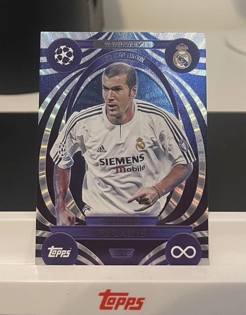 TOPPS MATCH ATTAX 2025/2026 Exclusive | Zinedine Zidane | Infinity ...