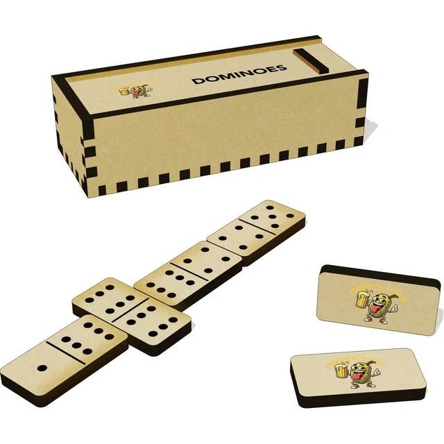 'FREQUENTLY PICKLED' DOMINO Set & Box (DM00052102) £17.99 - PicClick UK