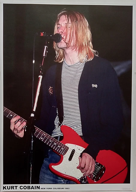 NIRVANA POSTER KURT Cobain New York Coliseum 1993 In Utero Period EUR ... NIRVANA POSTER KURT Cobain New York Coliseum 1993 In Utero Period EUR ...