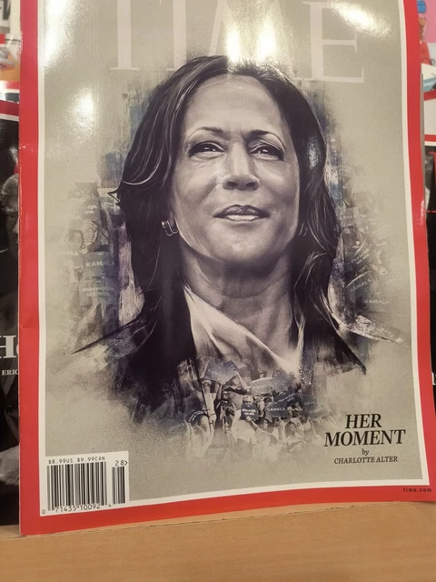 KAMALA HARRIS HER MOMENT - Time Magazine - August 2024 £11.48 - PicClick UK