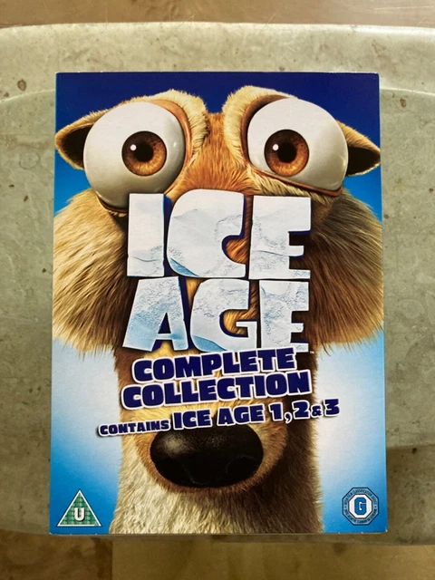 ICE AGE COMPLETE Collection Contains Ice Age 1,2 & 3 Dvd Box Set £4.99 ...