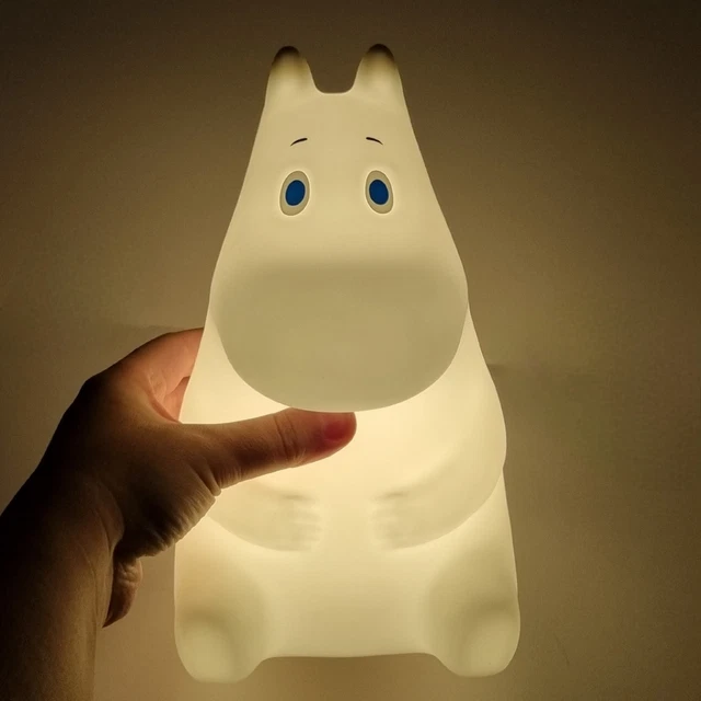 LARGE ORIGINAL MOOMIN Nightlight Touch Activated Bedside Lamp 22cm USB ...