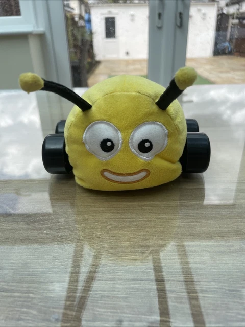 DISNEY STORE JUNGLE Junction Yellow Beetle Bug On Wheels Soft Toy RARE ...