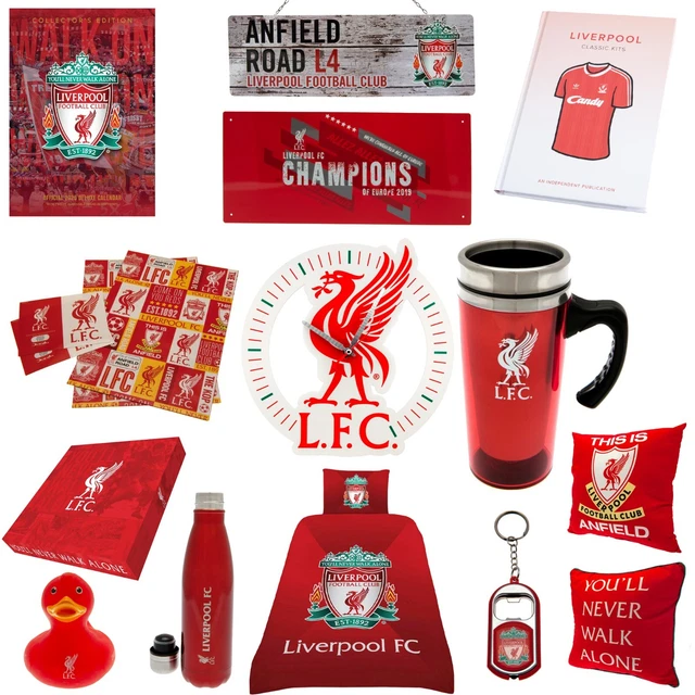 LIVERPOOL FC OFFICIAL Merchandise Home Gift Ideas Bedding Cushions ...