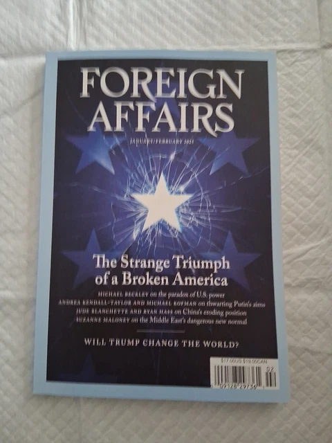 FOREIGN AFFAIRS MAGAZINE - January / February 2025 £11.13 - PicClick UK