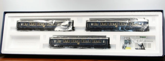 #182 TRIX ART. 23220 Schnellzugwagen-Set 2 "Simplon-Orient-Express" CIWL Ep. 2 EUR 900,00 ...