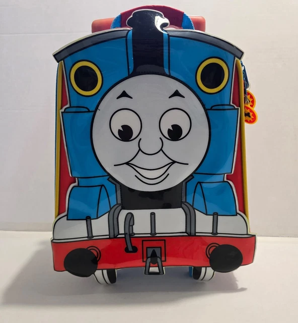 THOMAS THE TANK Engine Wheeled Trolley Bag Extendable Handle Suitcase 3 ...