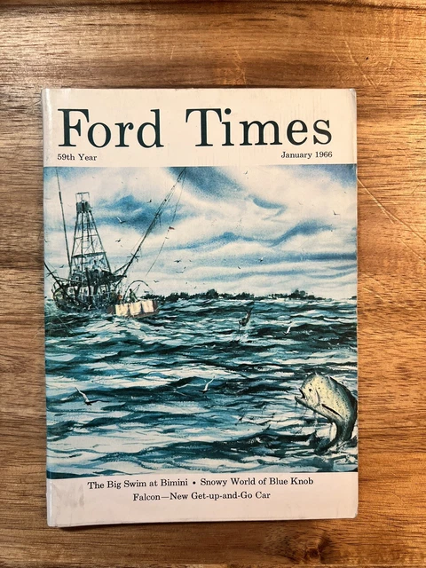 1966 JANVIER FORD Times Magazine Falcon Jim Clark Indy gagnant ...