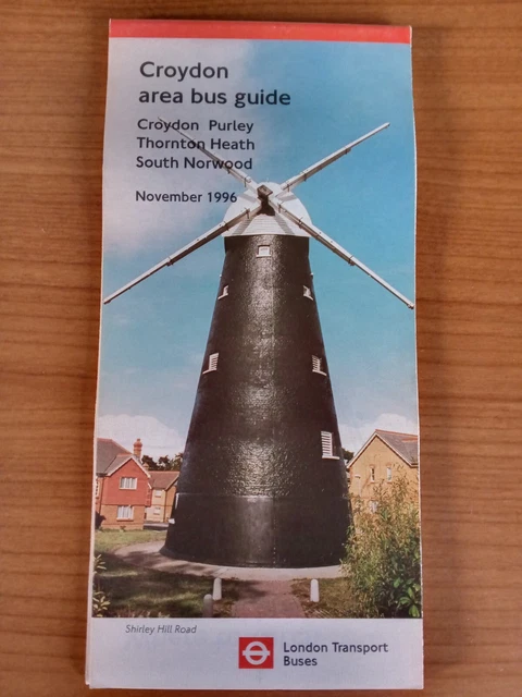 LONDON TRANSPORT BUSES Croydon area bus guide Purley Thornton Heath ...