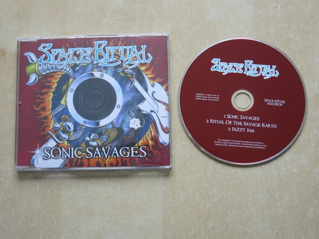 SPACE RITUAL SONIC Savages UK 3 track CD single Hawkwind Nik Turner £12 ...